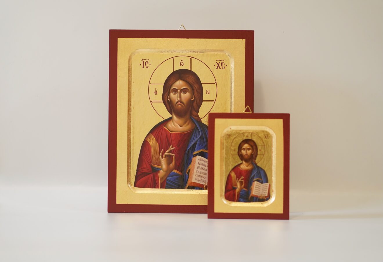 Orthodox Wooden icon of Jesus Christ , Byzantine icon of our Lord ...