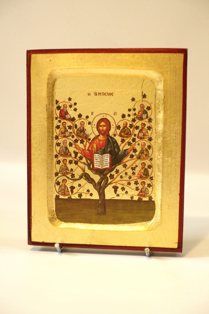 Jesus the True Vine icon, Apostles of Jesus. – Monastery supplies