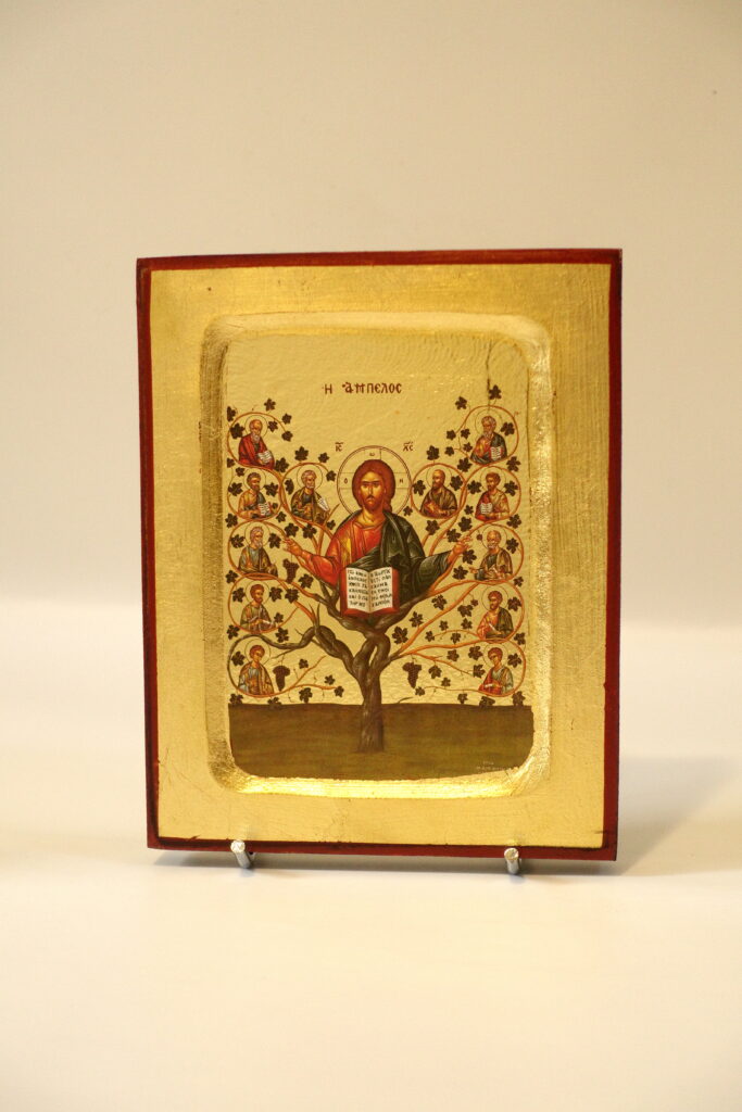 Jesus the True Vine icon, Apostles of Jesus. – Monastery supplies