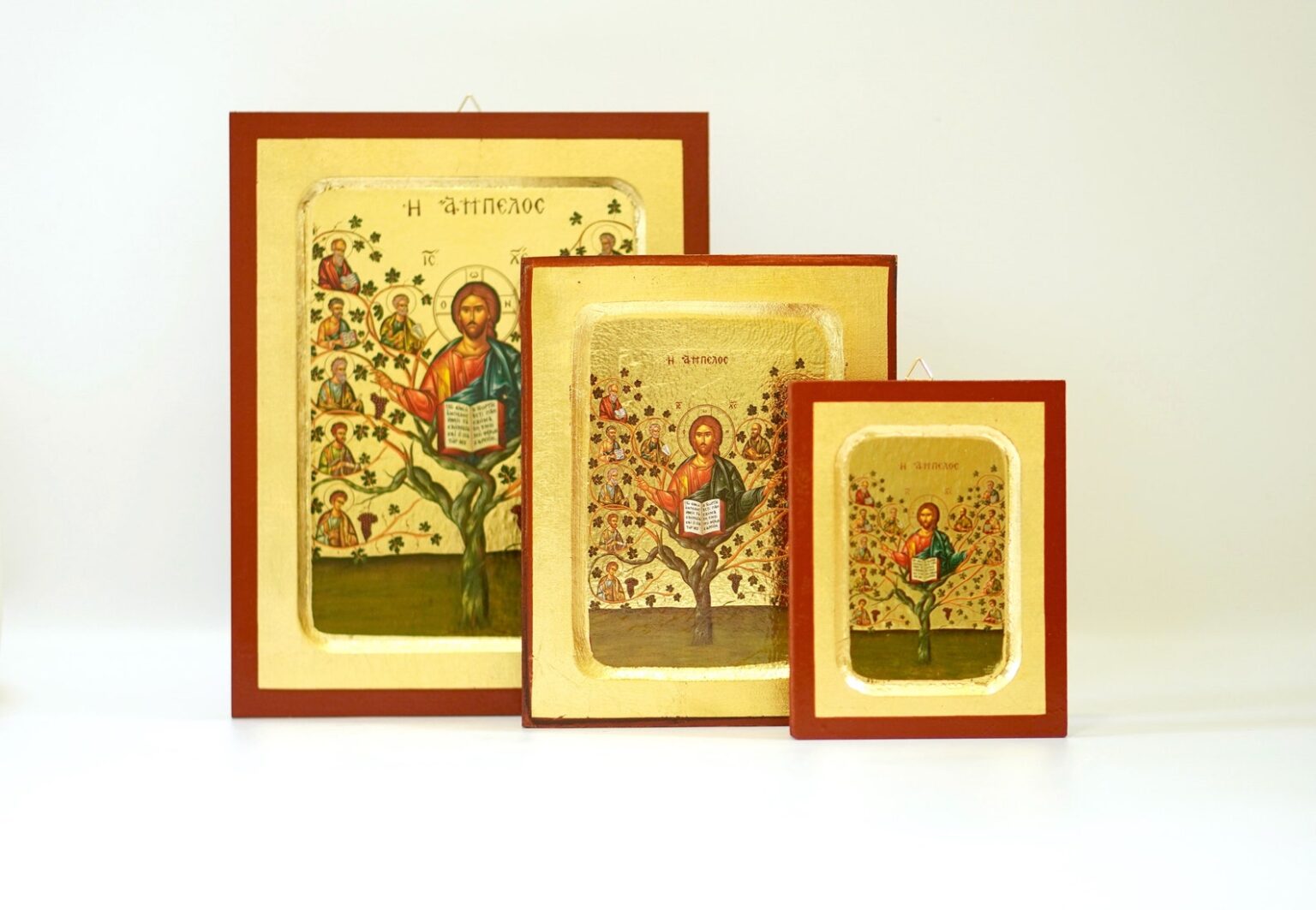 Jesus the True Vine icon, Apostles of Jesus. – Monastery supplies
